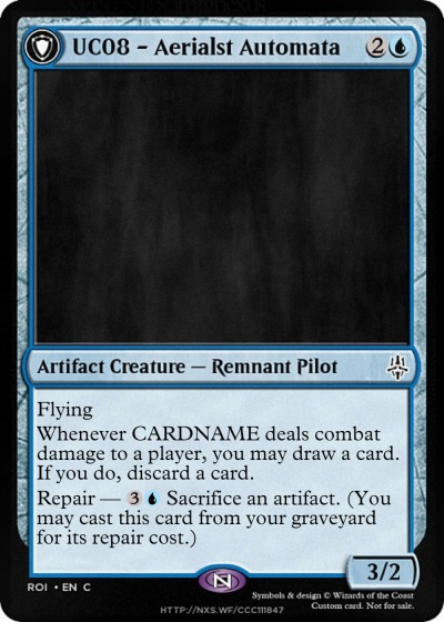 MTGNexus - UC08 - Aerialst Automata // UC08 - Aerialst Raider