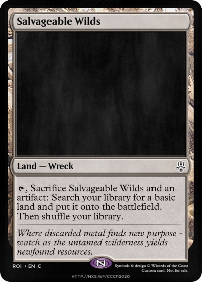 MTGNexus - Salvageable Wilds