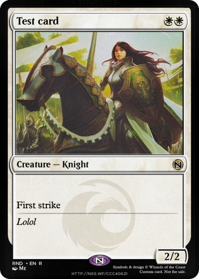 MTGNexus - Test card