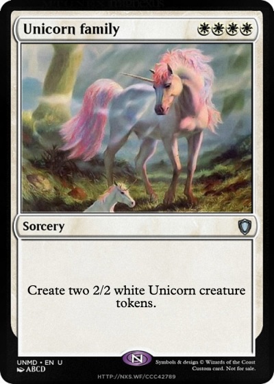 MTGNexus - Unicorn family