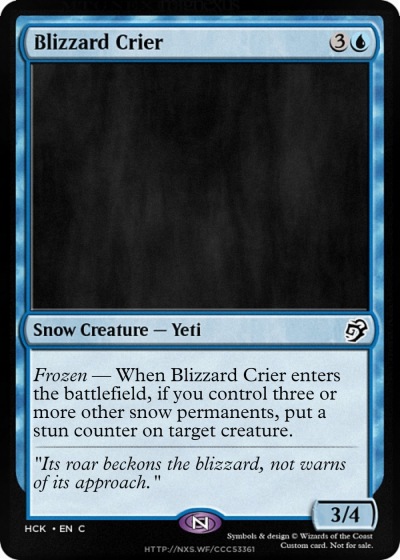 MTGNexus - Blizzard Crier