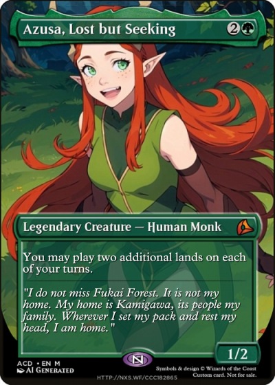 MTGNexus - Anime Commander Deck