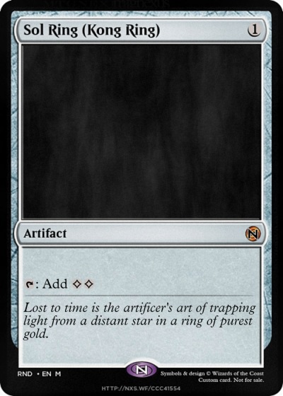 MTGNexus - Sol Ring (Kong Ring)