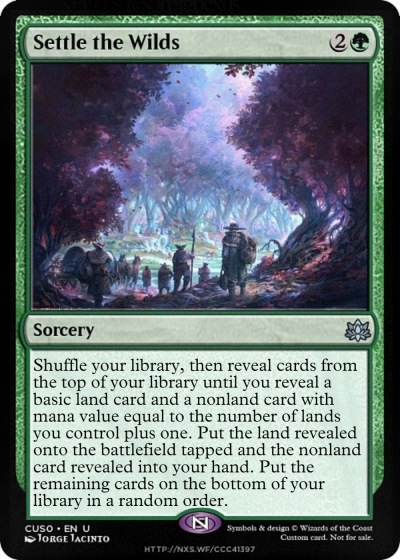 MTGNexus - Settle the Wilds
