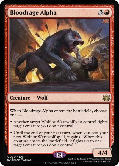 MTGNexus - Bloodrage Alpha