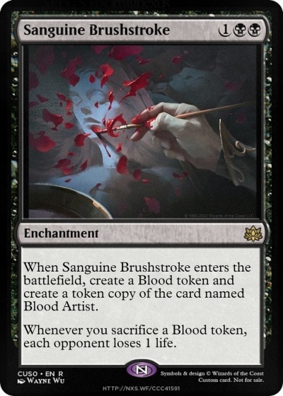 MTGNexus - Sanguine Brushstroke