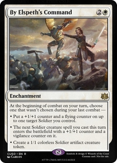 MTGNexus - By Elspeth's Command