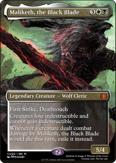 MTGNexus - Maliketh, the Black Blade