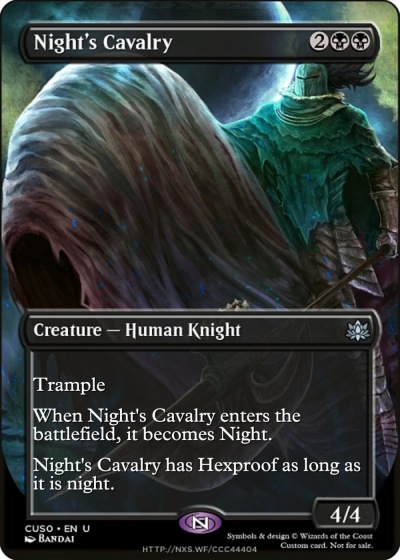 MTGNexus - Night's Cavalry