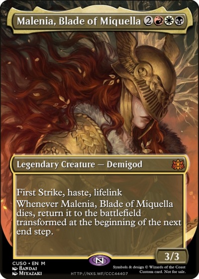 MTGNexus - Malenia, Blade of Miquella // Malenia, Goddess of Rot