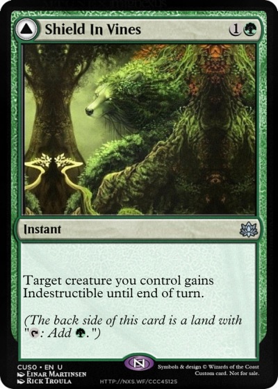 MTGNexus - Shroud In Vines // Wildbrook Woods