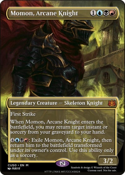 MTGNexus - Momon, Arcane Knight // Ainz, Sorcerer King