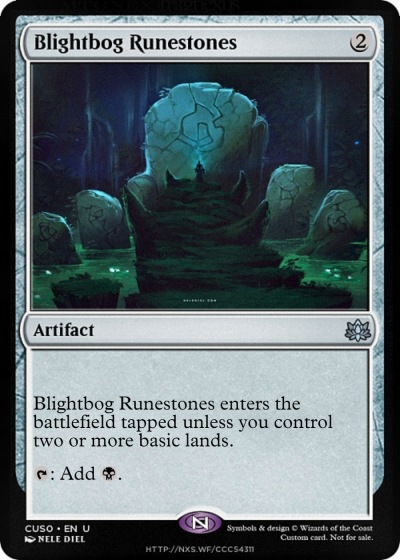MTGNexus - Blightbog Runestones
