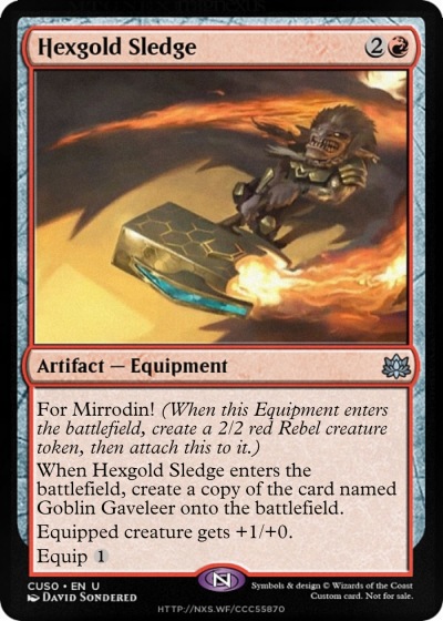 MTGNexus - Hexgold Sledge