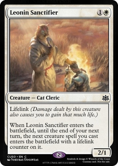 MTGNexus - Leonin Sanctifier