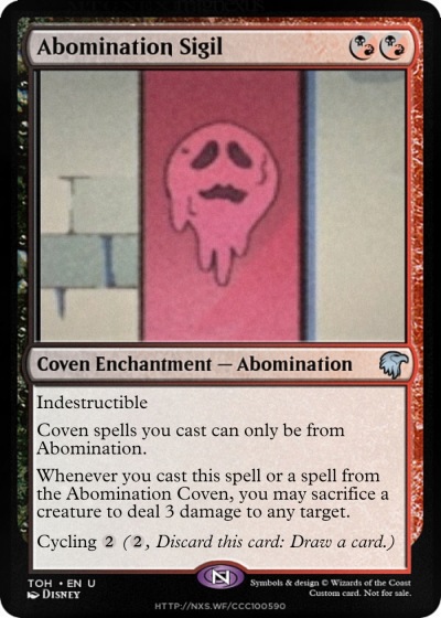 MTGNexus - Abomination Sigil