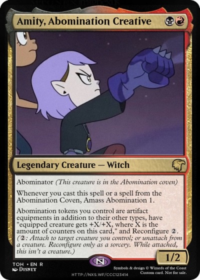 MTGNexus - Amity, Abomination Creative