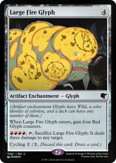 MTGNexus - Large Fire Glyph