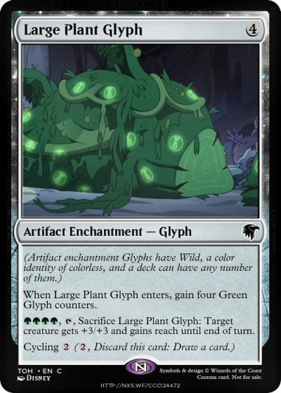 MTGNexus - Large Plant Glyph