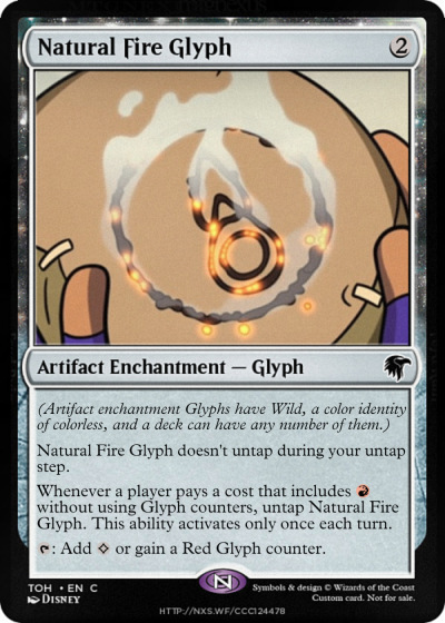 MTGNexus - Natural Fire Glyph