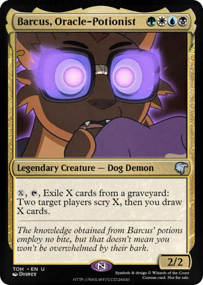 MTGNexus - Barcus, Oracle-Potionist