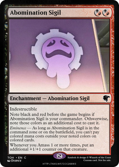 MTGNexus - Abomination Sigil