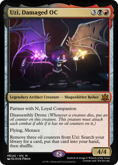 MTGNexus - Uzi, Damaged OC