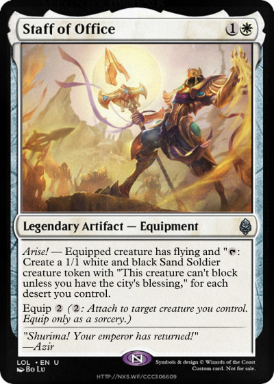 MTGNexus - Staff of Office