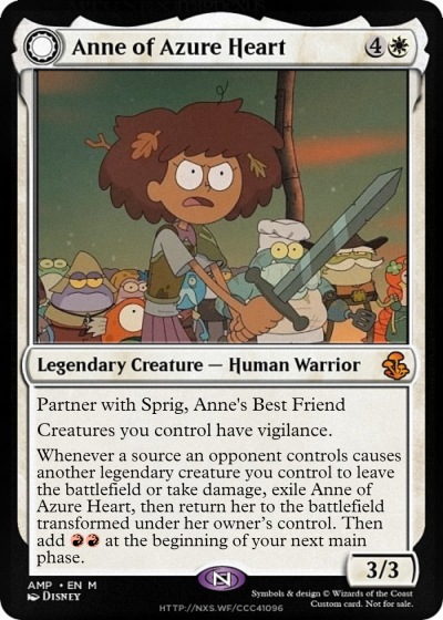 MTGNexus - Anne of Azure Heart // Anne, Empathic and Responsible