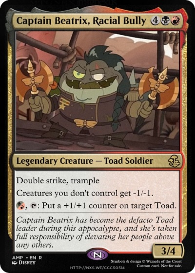 MTGNexus - Captain Beatrix, Racial Bully