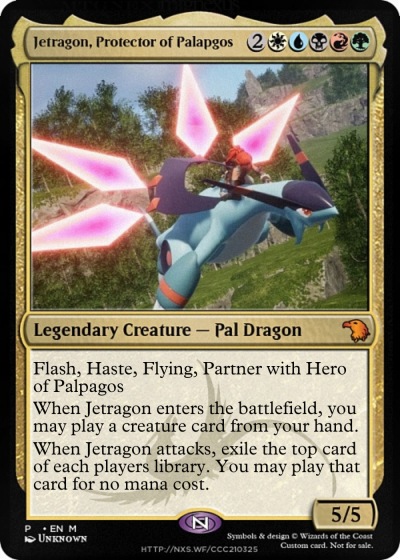 MTGNexus - Jetragon, Protector of Palapgos