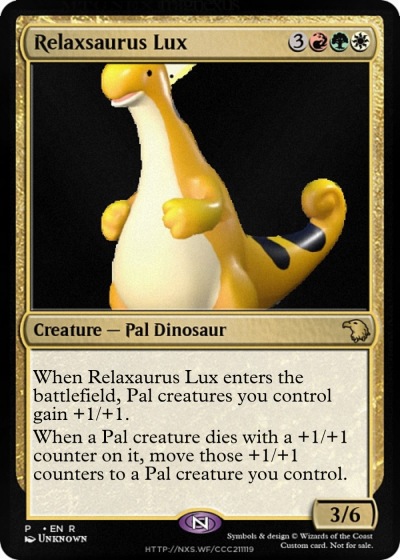 MTGNexus - Relaxsaurus Lux