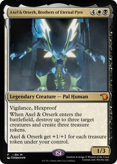 MTGNexus - Axel & Orserk, Brothers of Eternal Pyre