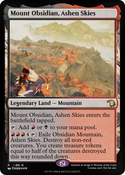 MTGNexus - Mount Obsidian, Ashen Skies