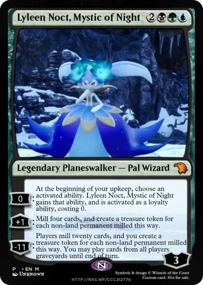 MTGNexus - Lyleen Noct, Mystic of Night