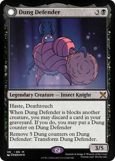 MTGNexus - Dung Defender // Ogrim, White Defender