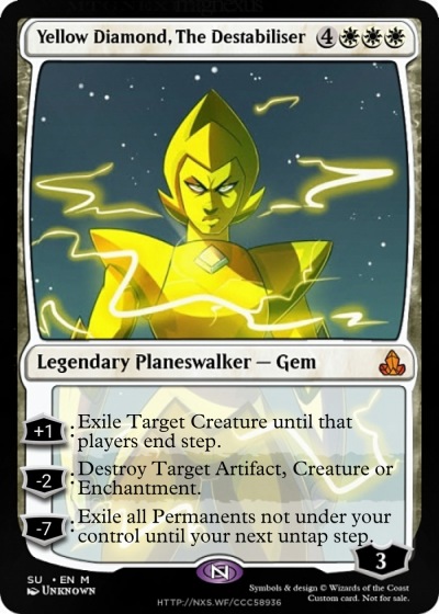 MTGNexus - Yellow Diamond, The Destabiliser