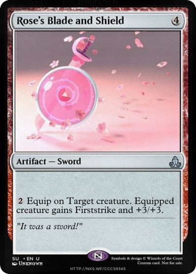 MTGNexus - Rose's Blade and Shield