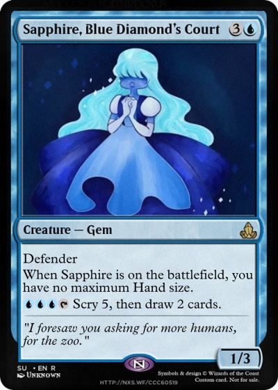 MTGNexus - Sapphire, Blue Diamond's Court