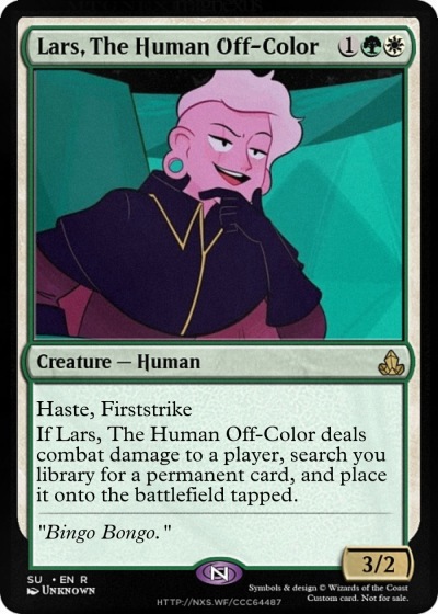 MTGNexus - Lars, The Human Off-Color