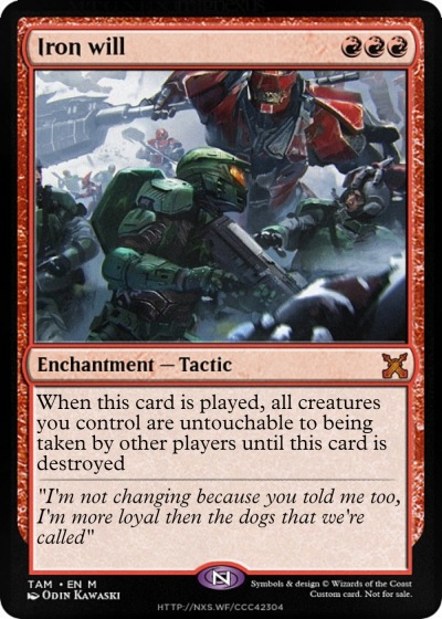 MTGNexus - Iron will