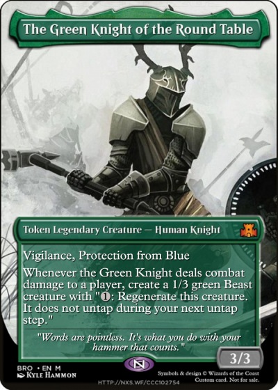 MTGNexus - The Green Knight of the Round Table