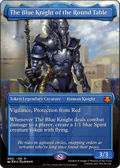 MTGNexus - The Blue Knight of the Round Table