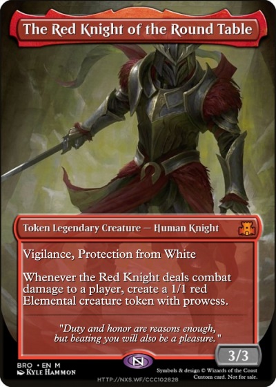 MTGNexus - The Red Knight of the Round Table