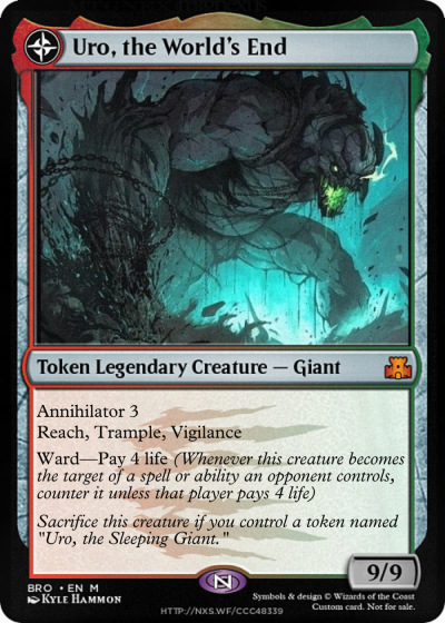 MTGNexus - Uro, the World's End // Uro, the Sleeping Giant
