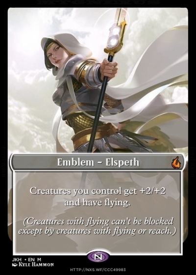 MTGNexus - Emblem - Elspeth