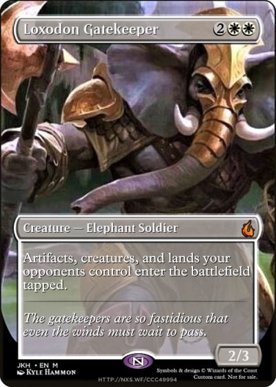 MTGNexus - Loxodon Gatekeeper
