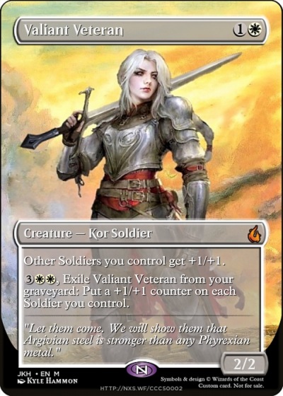 MTGNexus - Valiant Veteran