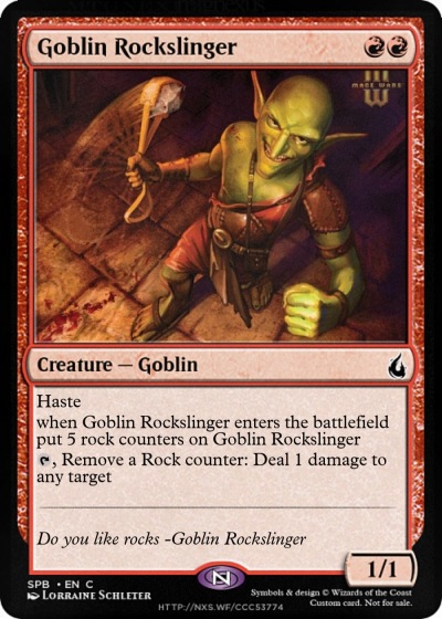 MTGNexus - Goblin Rockslinger