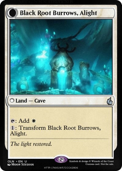 MTGNexus - Black Root Burrows // Black Root Burrows, Alight